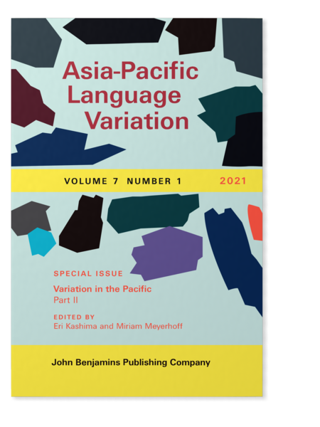 Variation in the Pacific: Part II. Special issue of Asia-Pacific ...