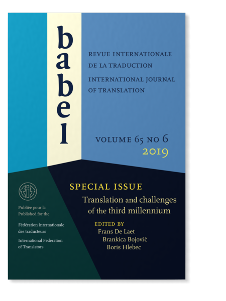 Translation and Challenges of the Third Millennium. Special issue of ...