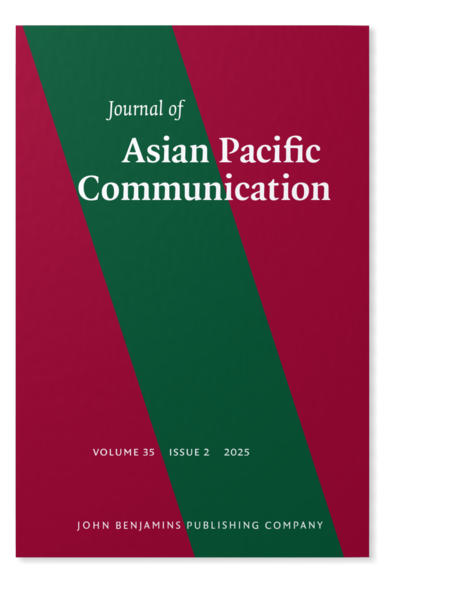 Journal of Asian Pacific Communication 35:2