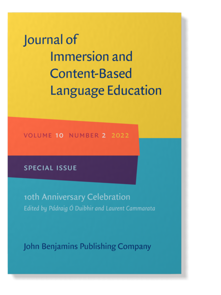 Journal of Immersion and Content-Based Language Education