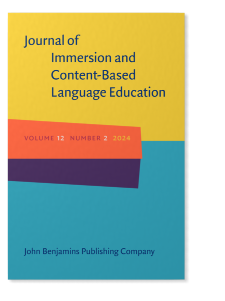 Journal of Immersion and Content-Based Language Education