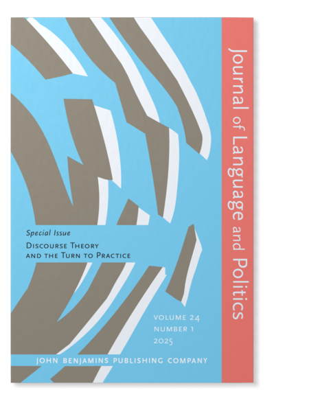Discourse Theory and the Turn to Practice. Special issue of the Journal ...
