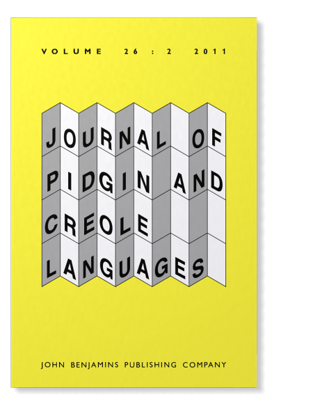 Journal of Pidgin and Creole Languages 26:2