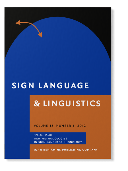 New Methodologies in Sign Language Phonology: Papers from TISLR 10 ...