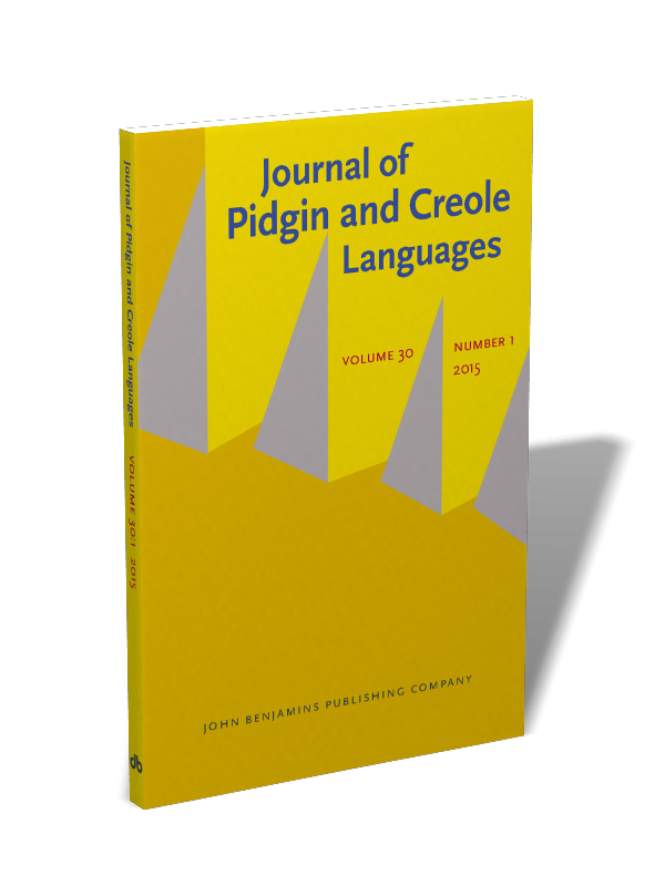 Journal of Pidgin and Creole Languages [JPCL]